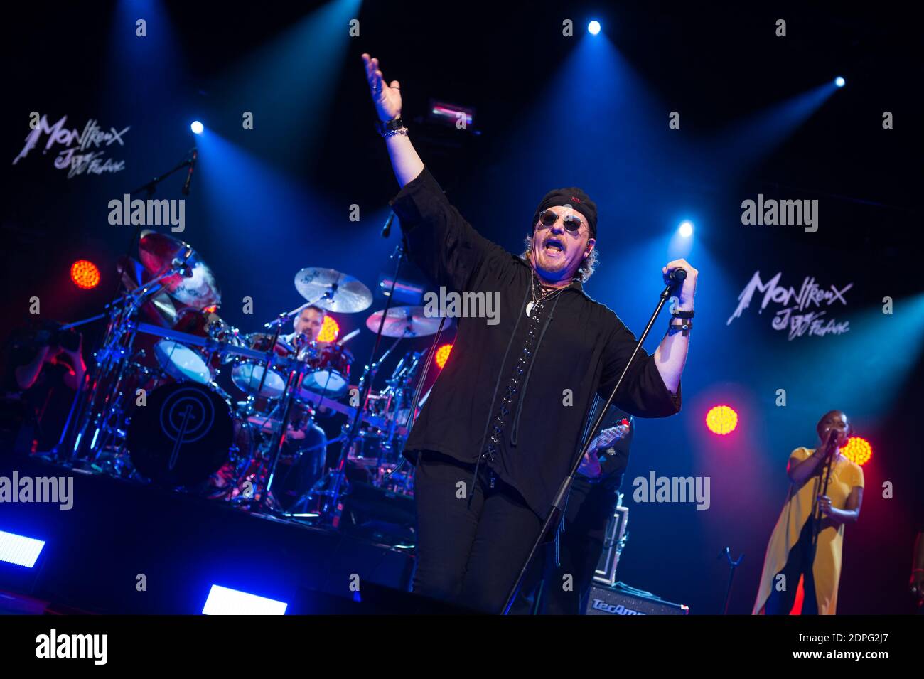 Toto performs live on stage at Montreux Jazz Festival in Montreux ...