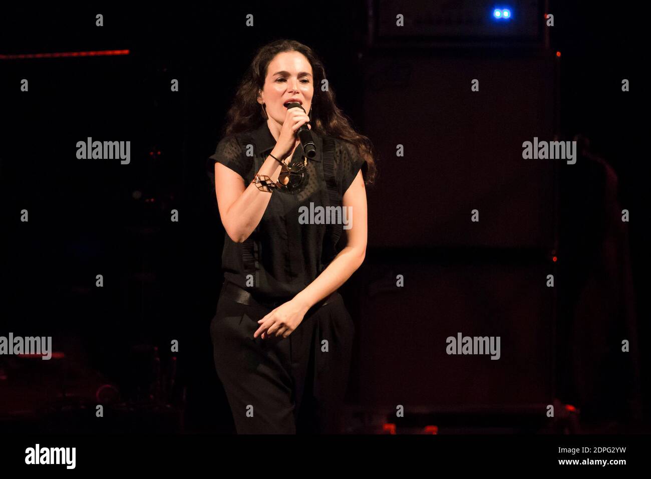 Israeli-french singer Yael Naim performs at "Nice Jazz Festival" in ...