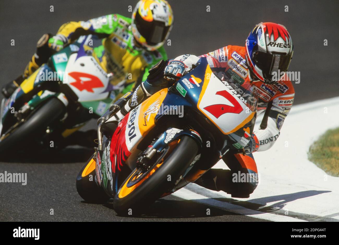 Tadayuki Okada, (JPN), Repsol Honda, Italy 500 moto GP 1997, Mugello ...