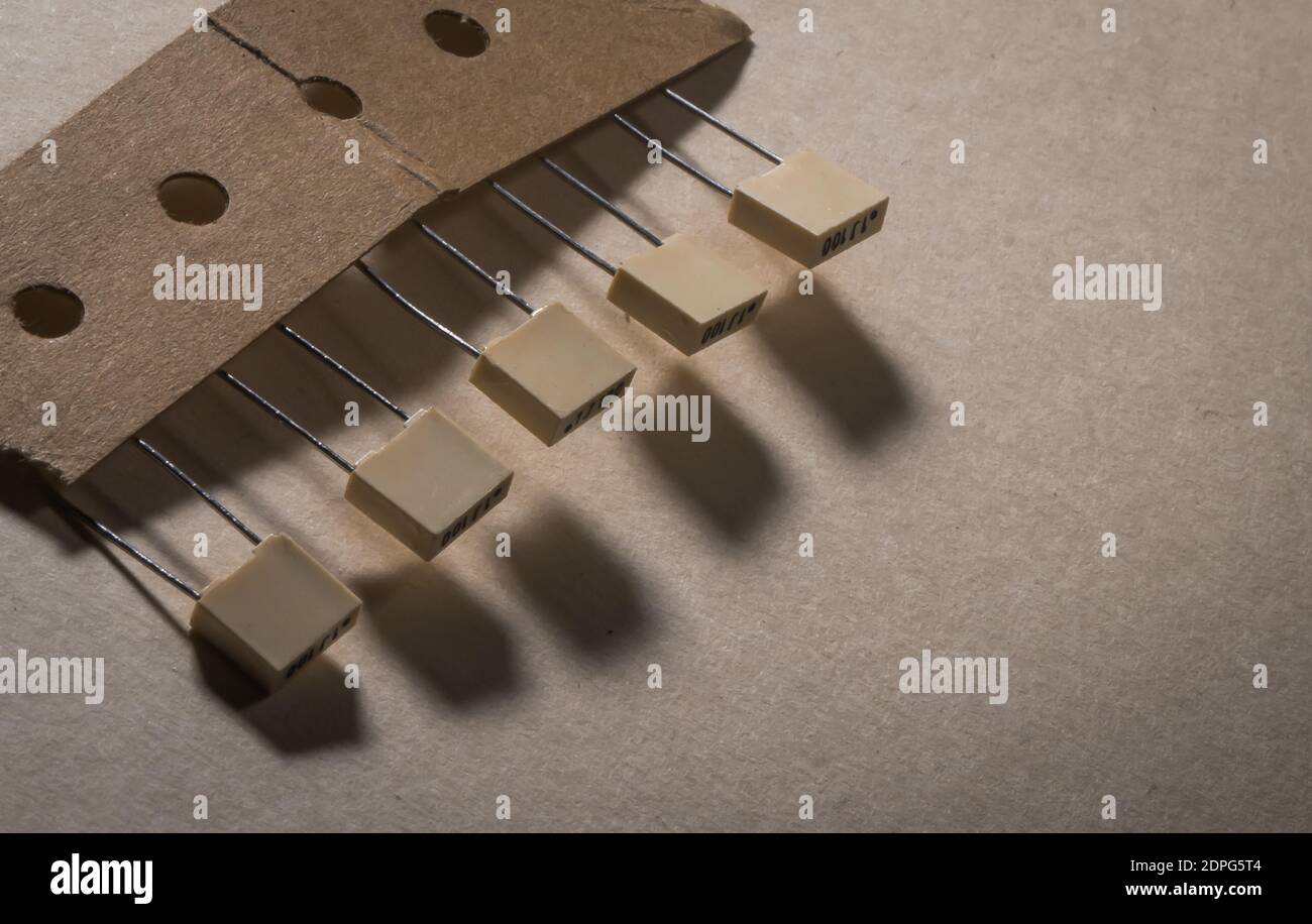 Small electrical components hi-res stock photography and images - Alamy