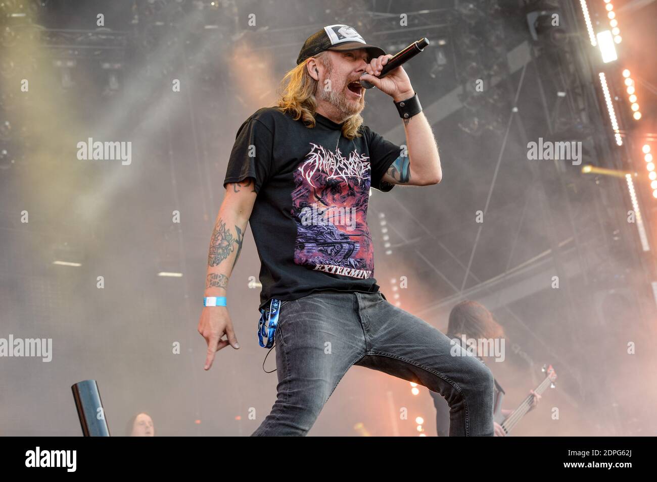 At The Gates in concert at 26th Wacken Open Air festival in Wacken ...