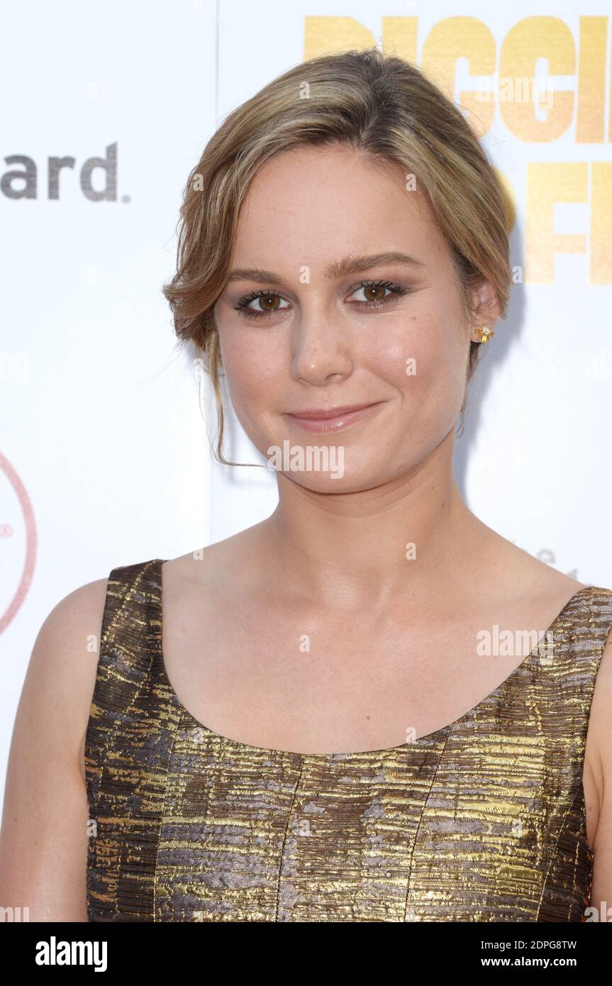 Brie Larson attends the premiere of Digging for Fire at the Arclights ...