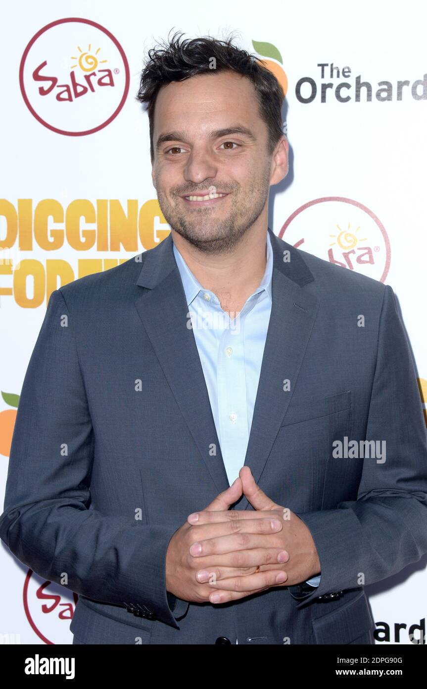 Jake Johnson attends the premiere of Digging for Fire at the Arclights ...