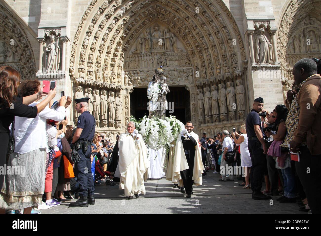 Feast of the Assumption of the Virgin Mary and processions from the ...