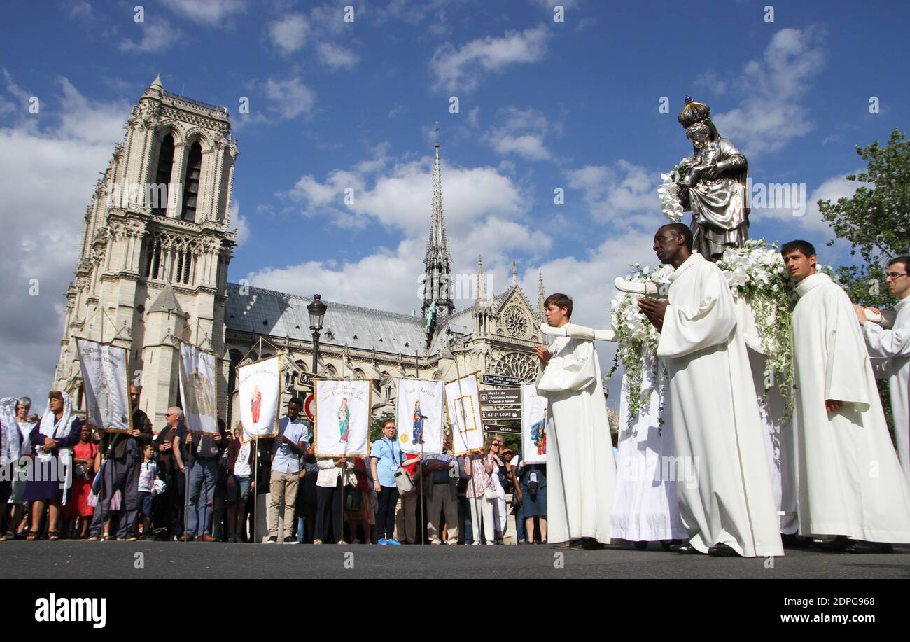 Feast of the Assumption of the Virgin Mary and processions from the ...