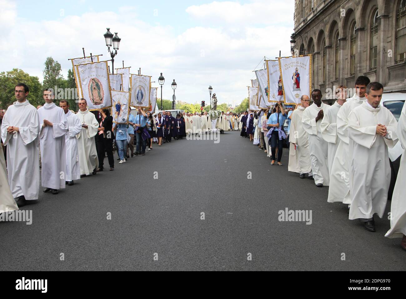 Feast of the Assumption of the Virgin Mary and processions from the ...