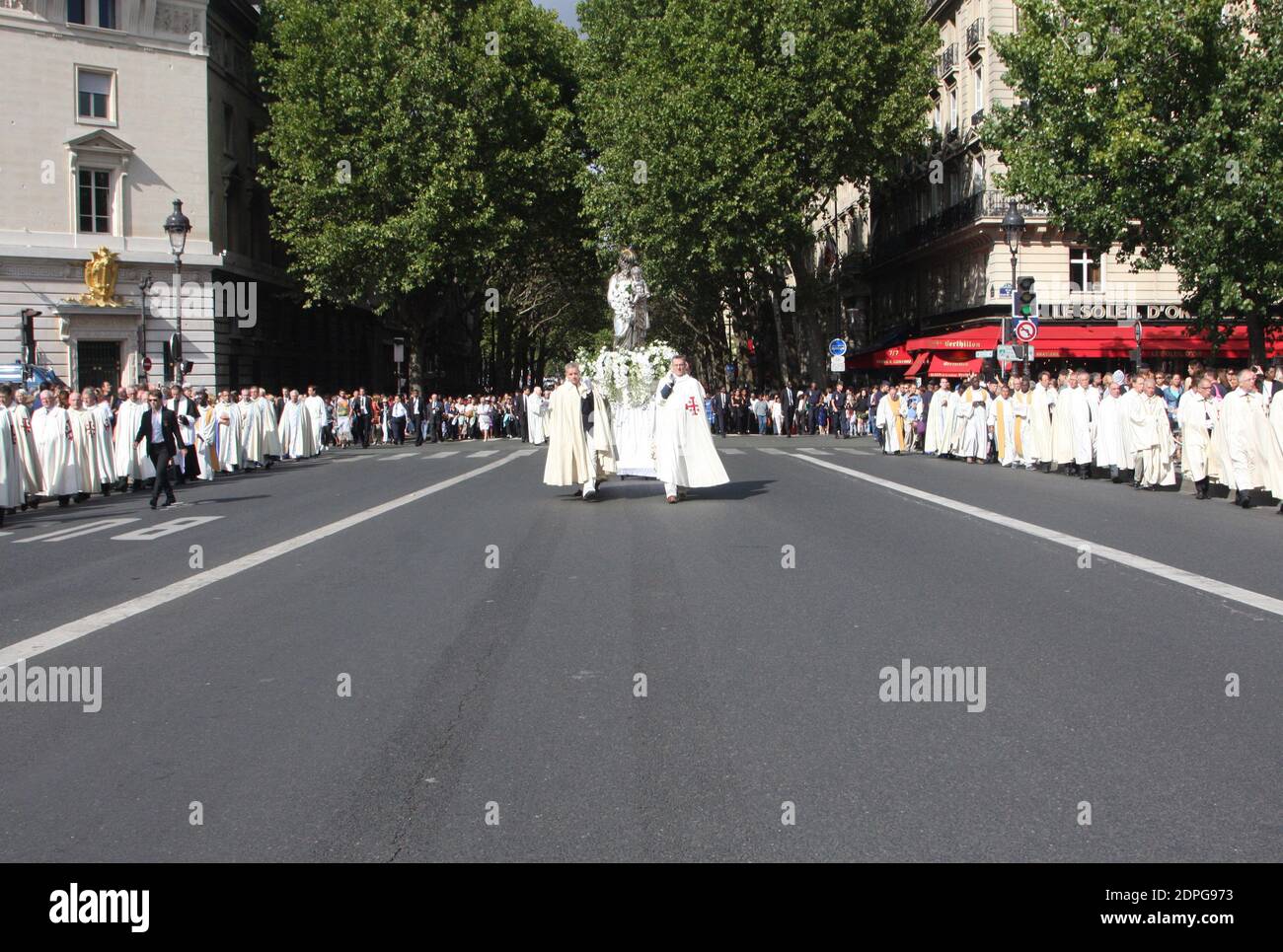 Feast of the Assumption of the Virgin Mary and processions from the ...