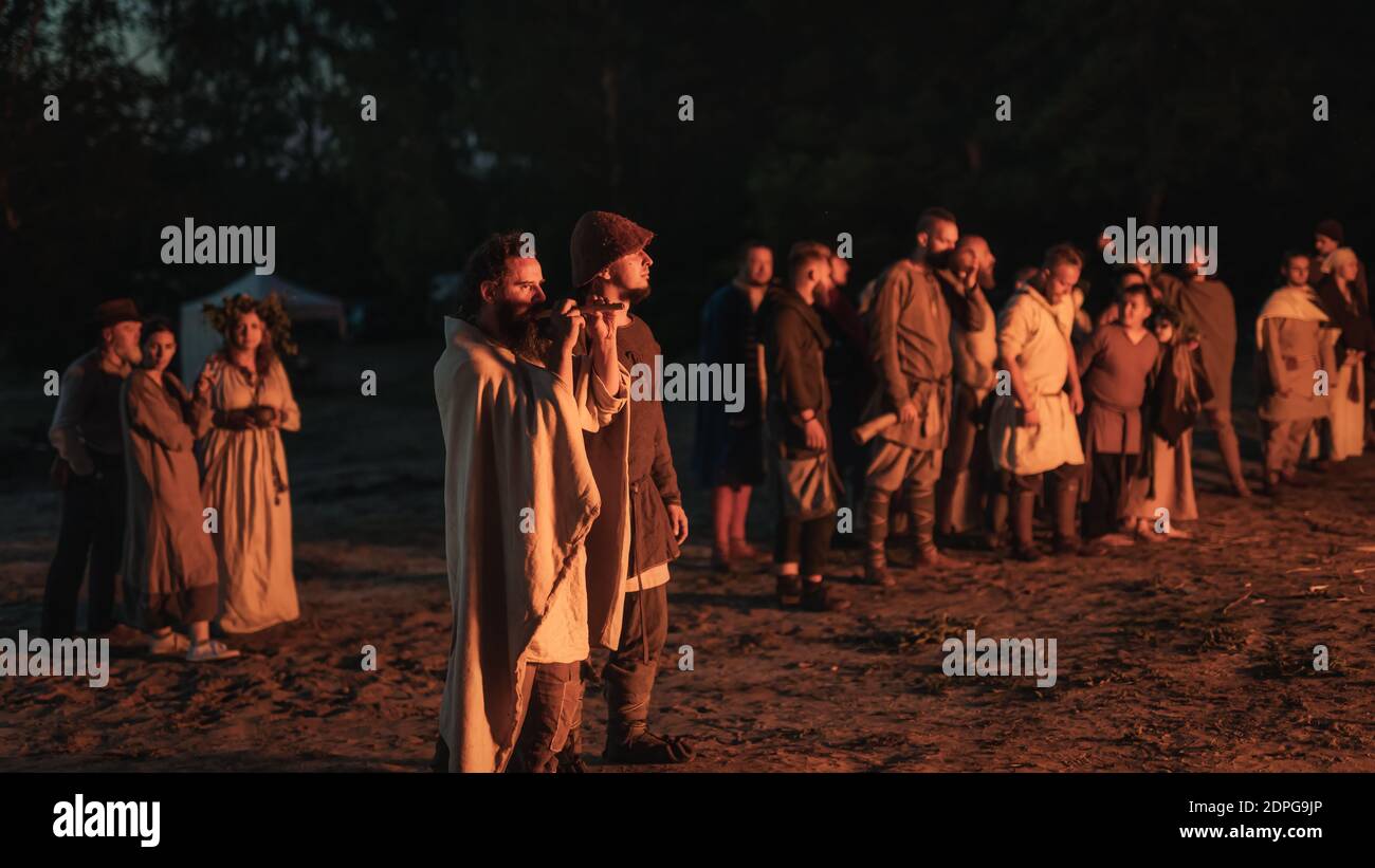 Slavic summer solstice festival hi-res stock photography and images - Alamy