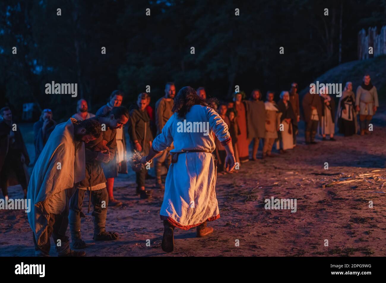 Slavic summer solstice festival hi-res stock photography and images - Alamy