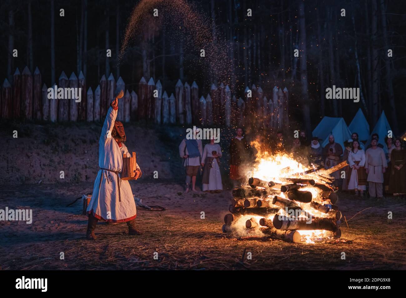 Slavic summer solstice festival hi-res stock photography and images - Alamy