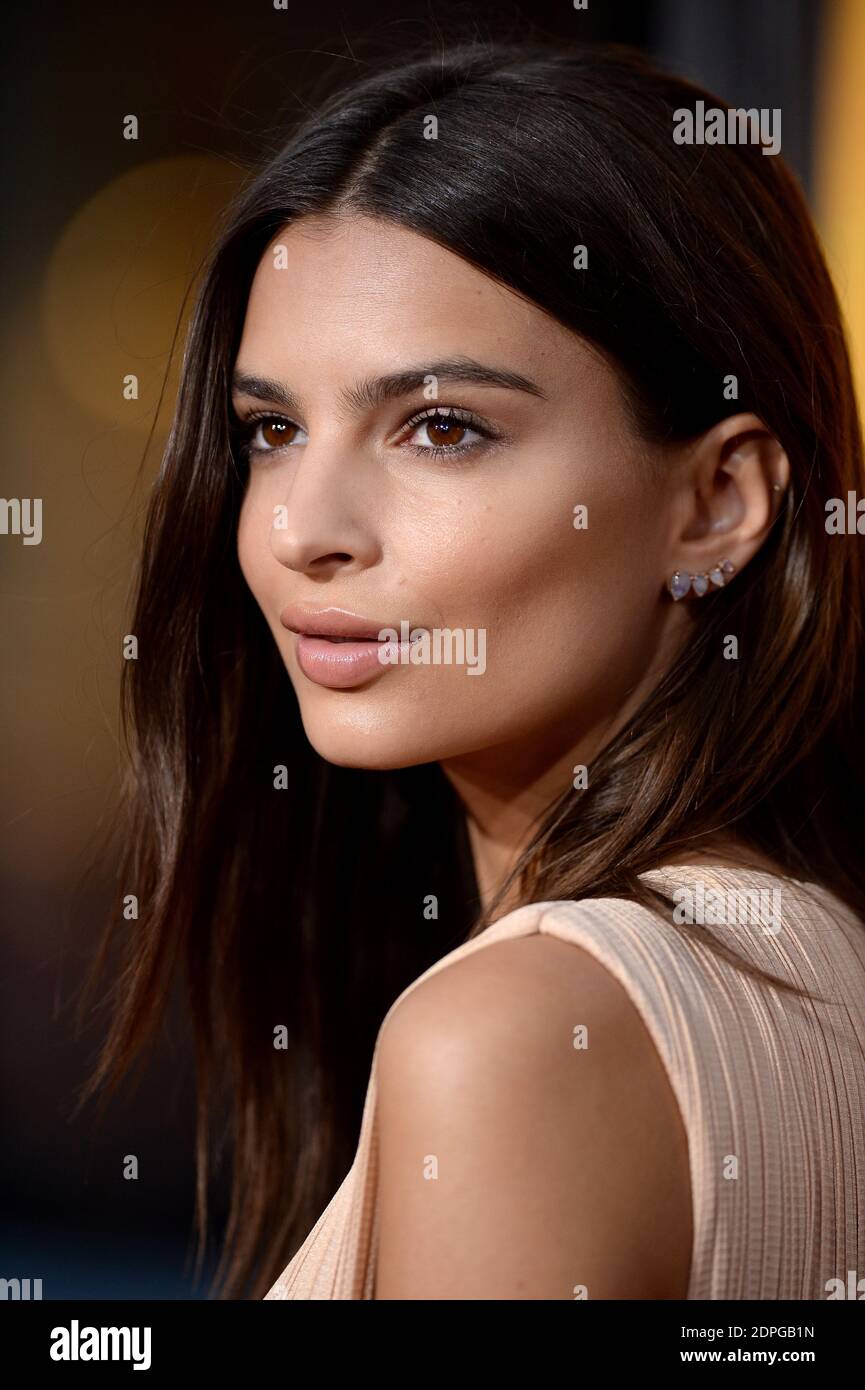 Emily Ratajkowski attends the premiere of Warner Bros. Pictures' 'We ...