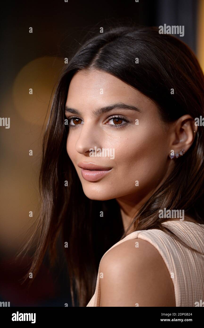 Emily Ratajkowski attends the premiere of Warner Bros. Pictures' 'We ...