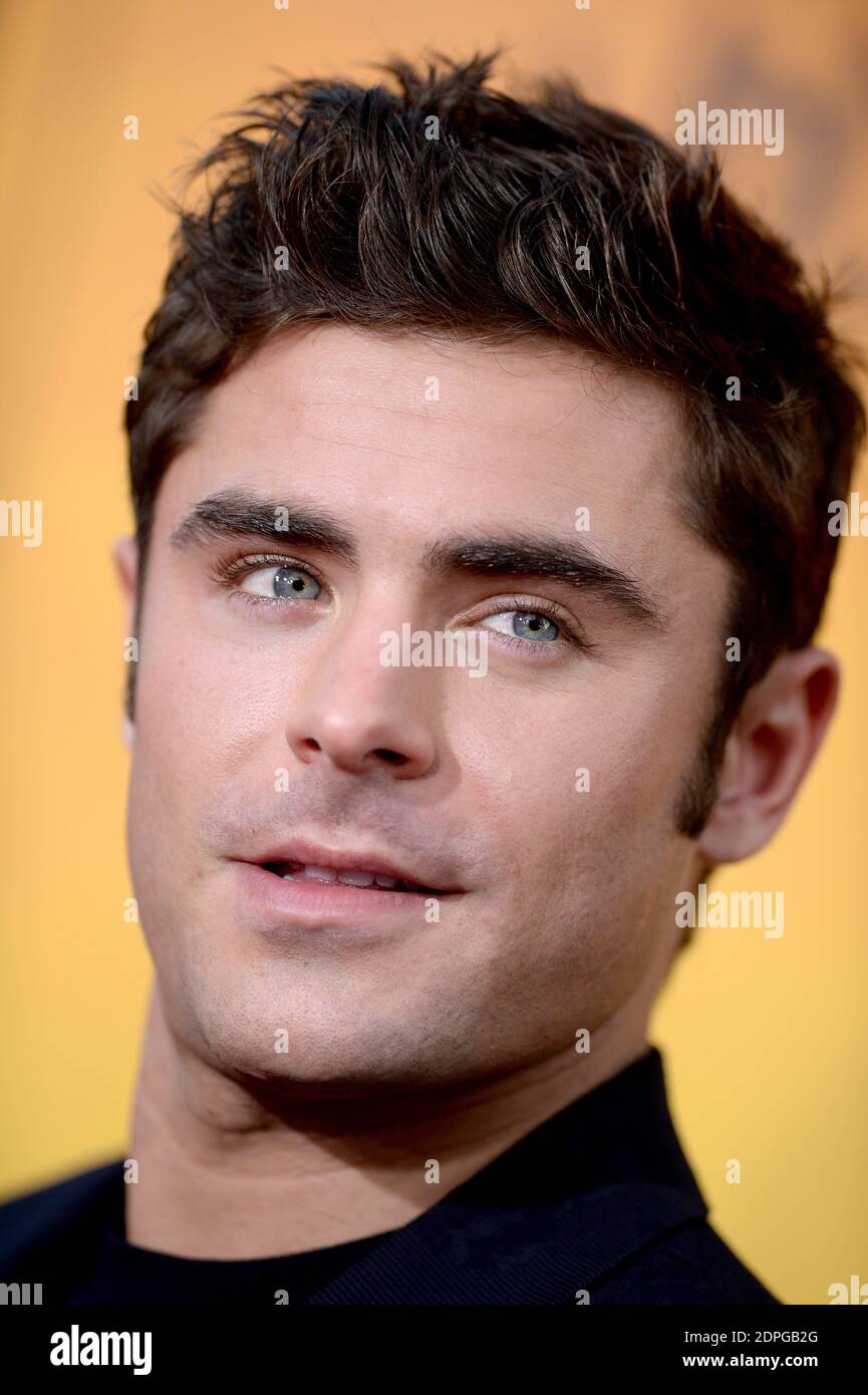 Zac Efron attends the premiere of Warner Bros. Pictures' 'We Are Your Friends' at TCL Chinese ...