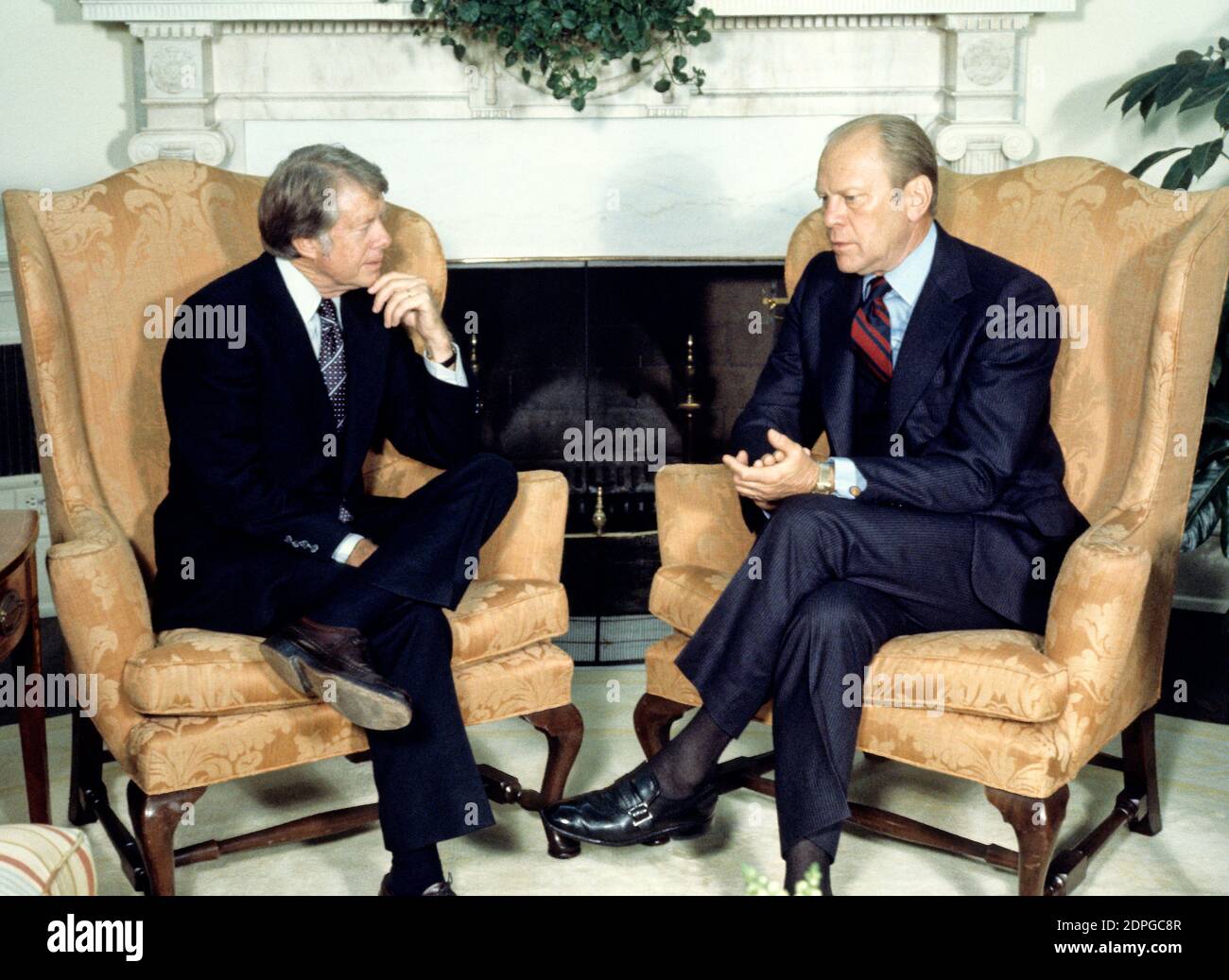 Gerald ford oval office white house hi-res stock photography and images ...