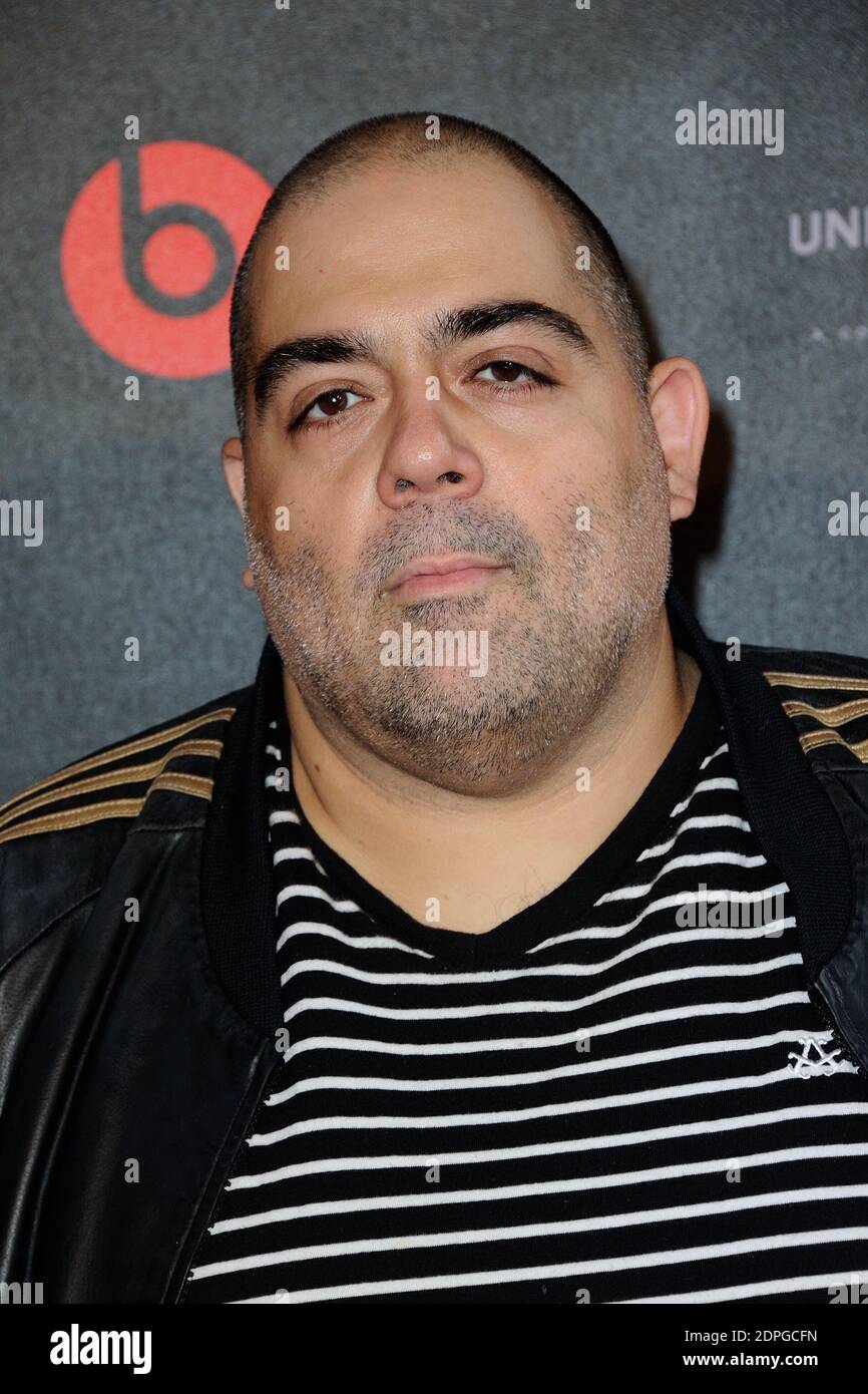 Tefa attending the Straight Outta Compton French premiere held at UGC ...