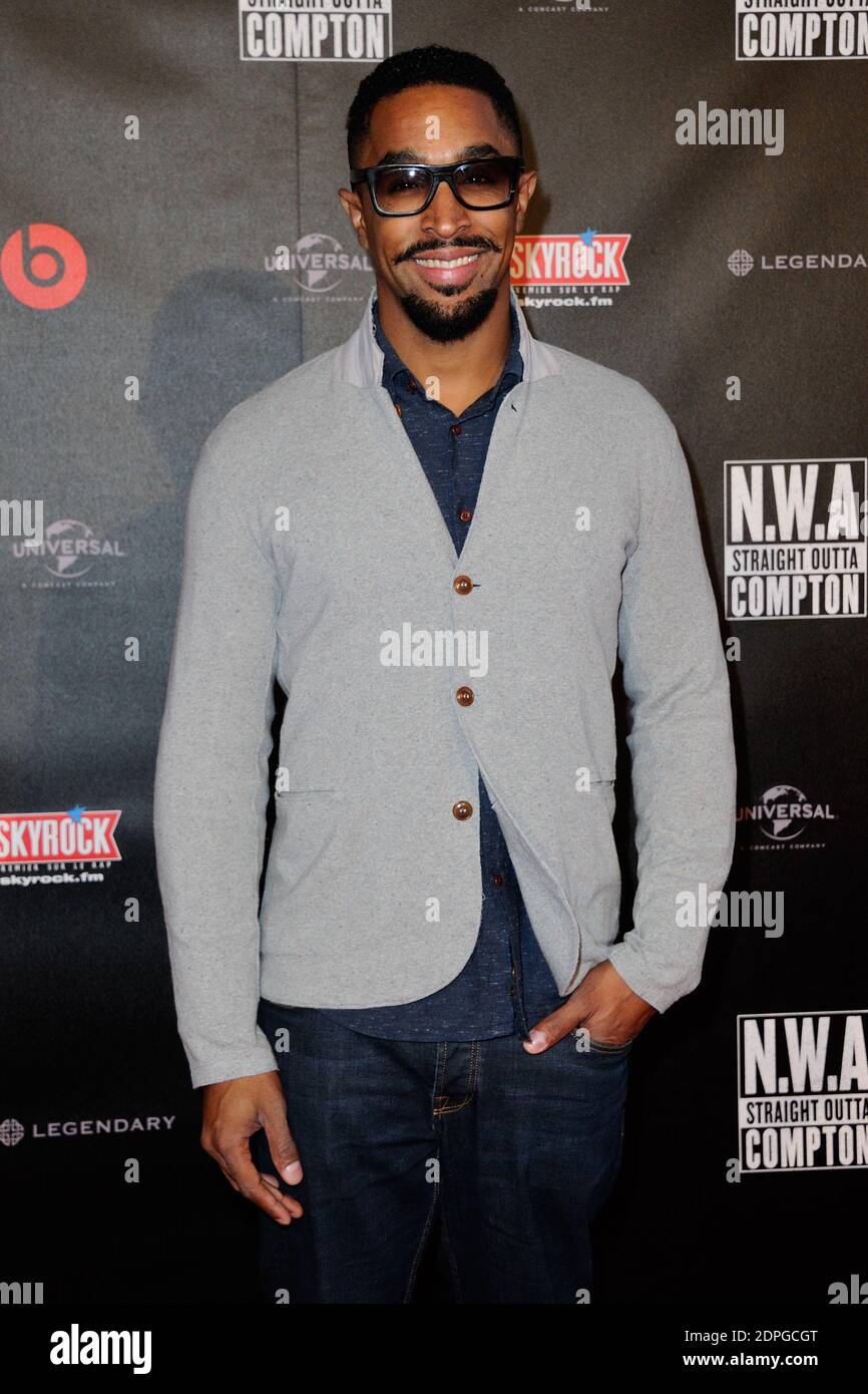 Greg Frite attending the Straight Outta Compton French premiere held at ...