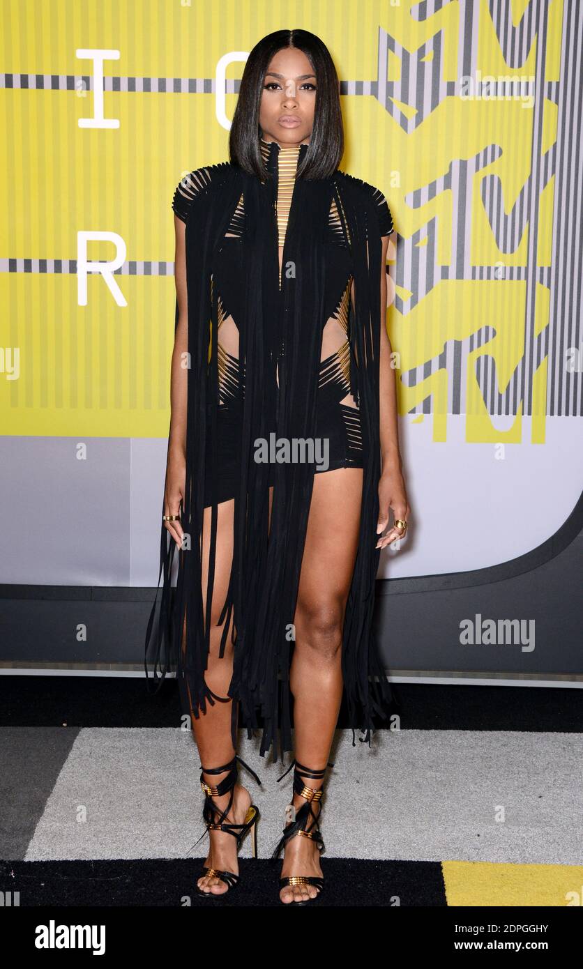 Ciara attends the 2015 MTV Video Music Awards at Microsoft Theater on ...