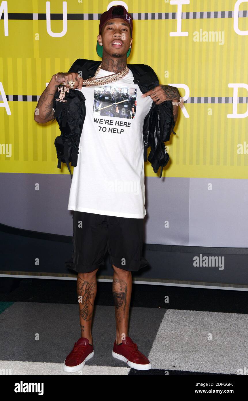 Tyga attends the 2015 MTV Video Music Awards at Microsoft Theater on ...