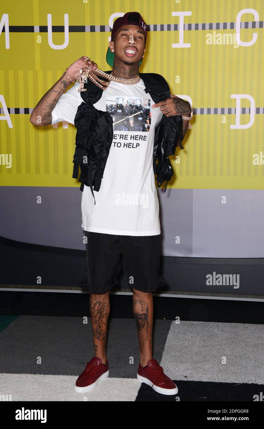 Tyga attends the 2015 MTV Video Music Awards at Microsoft Theater on ...