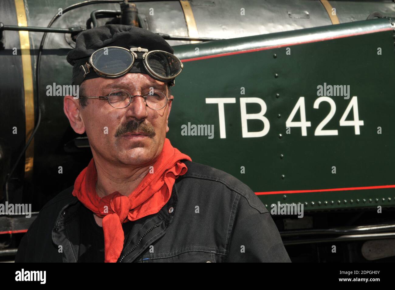 Celebration for the 40th anniversary of the last French steam train in ...