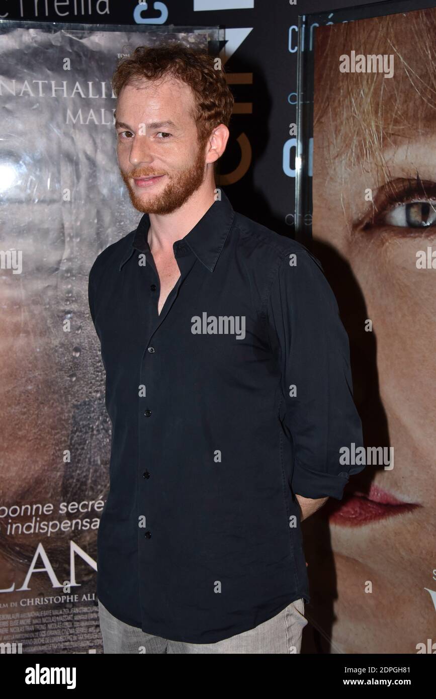 Malik Zidi attending 'La Volante' premiere at UGC Cine Cite La Defense ...