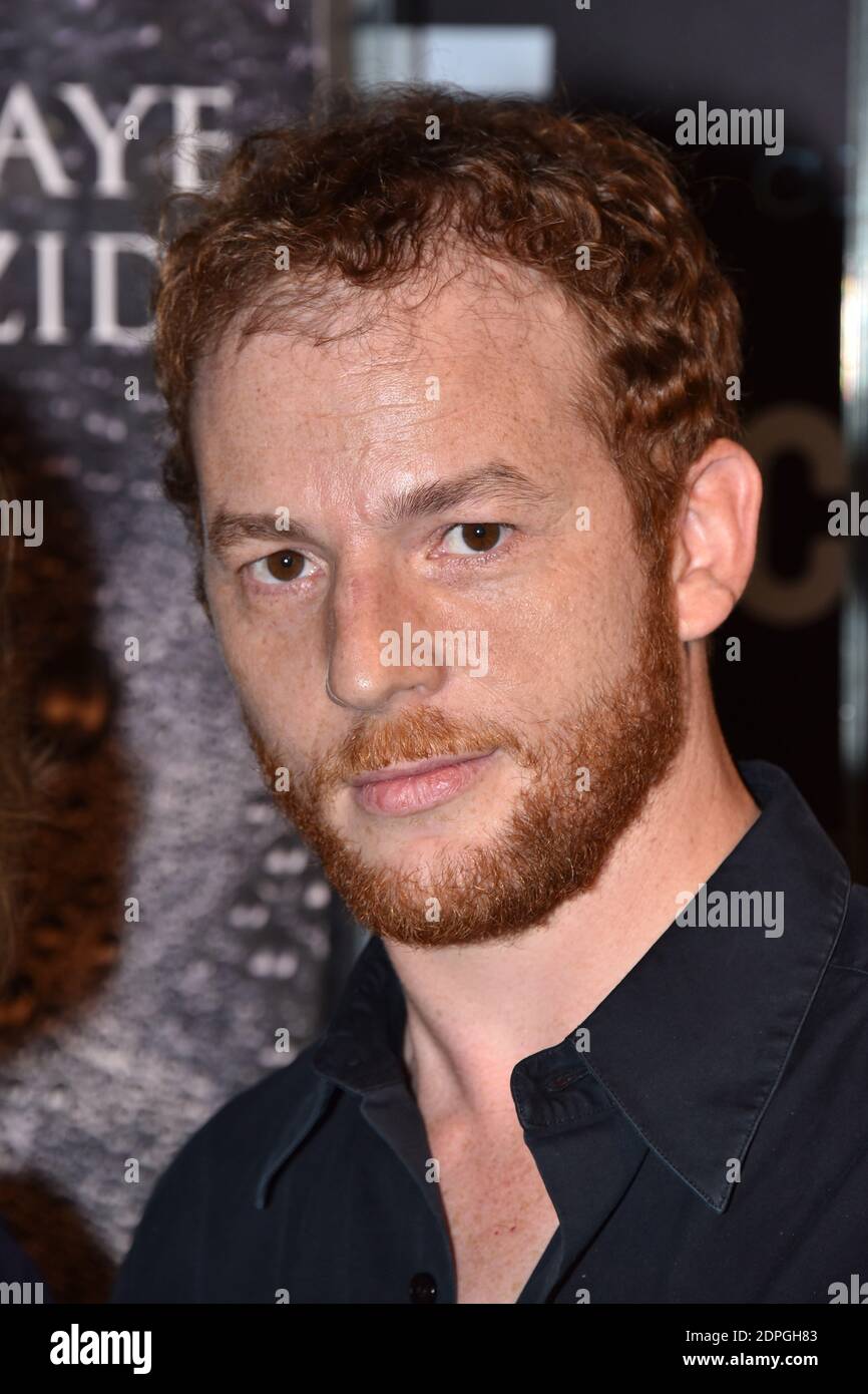 Malik Zidi attending 'La Volante' premiere at UGC Cine Cite La Defense ...