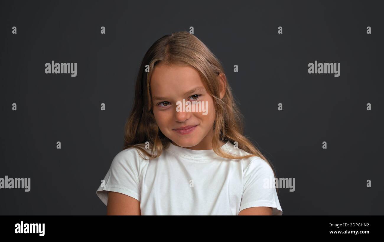 Interested child white background hi-res stock photography and images ...