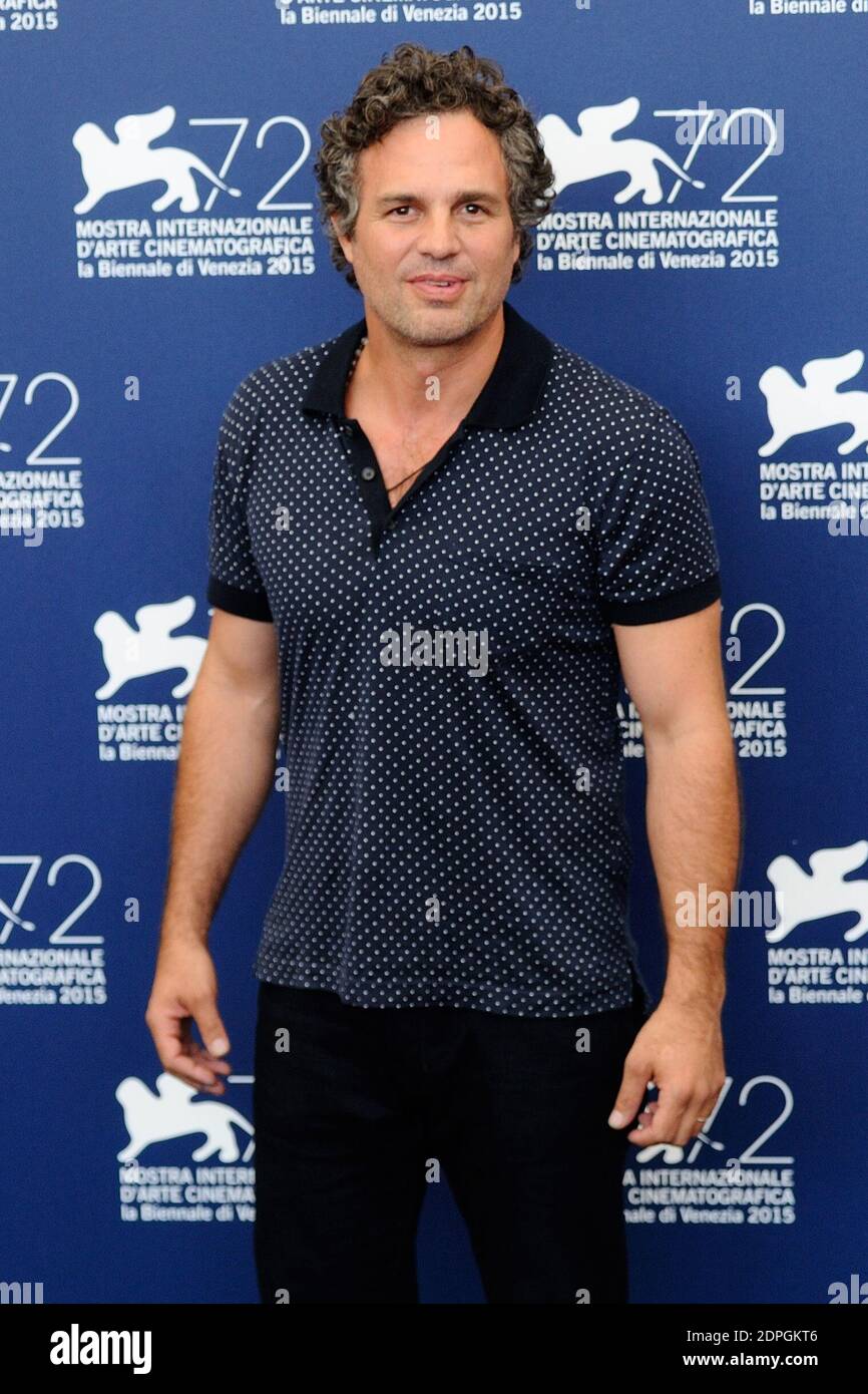 Mark Ruffalo attending the 'Spotlight' photocall during the 72nd Venice ...