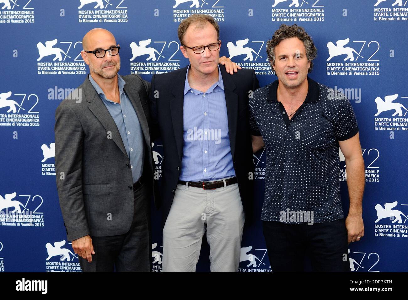 Stanley Tucci, Thomas McCarthy and Mark Ruffalo attending the ...