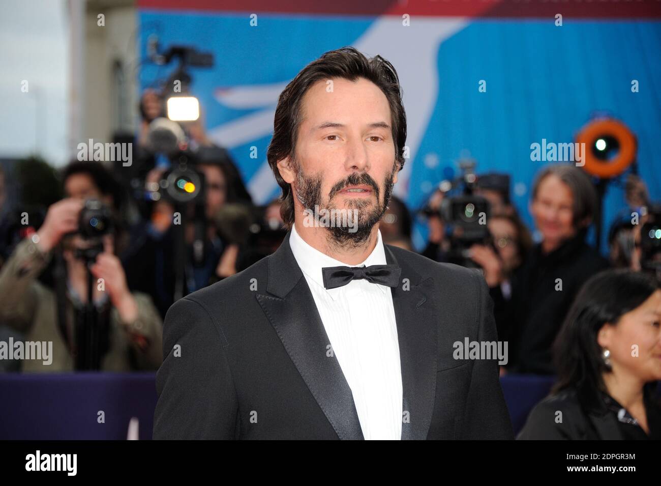Keanu Reeves attending the Everest premiere opening the 41st American ...
