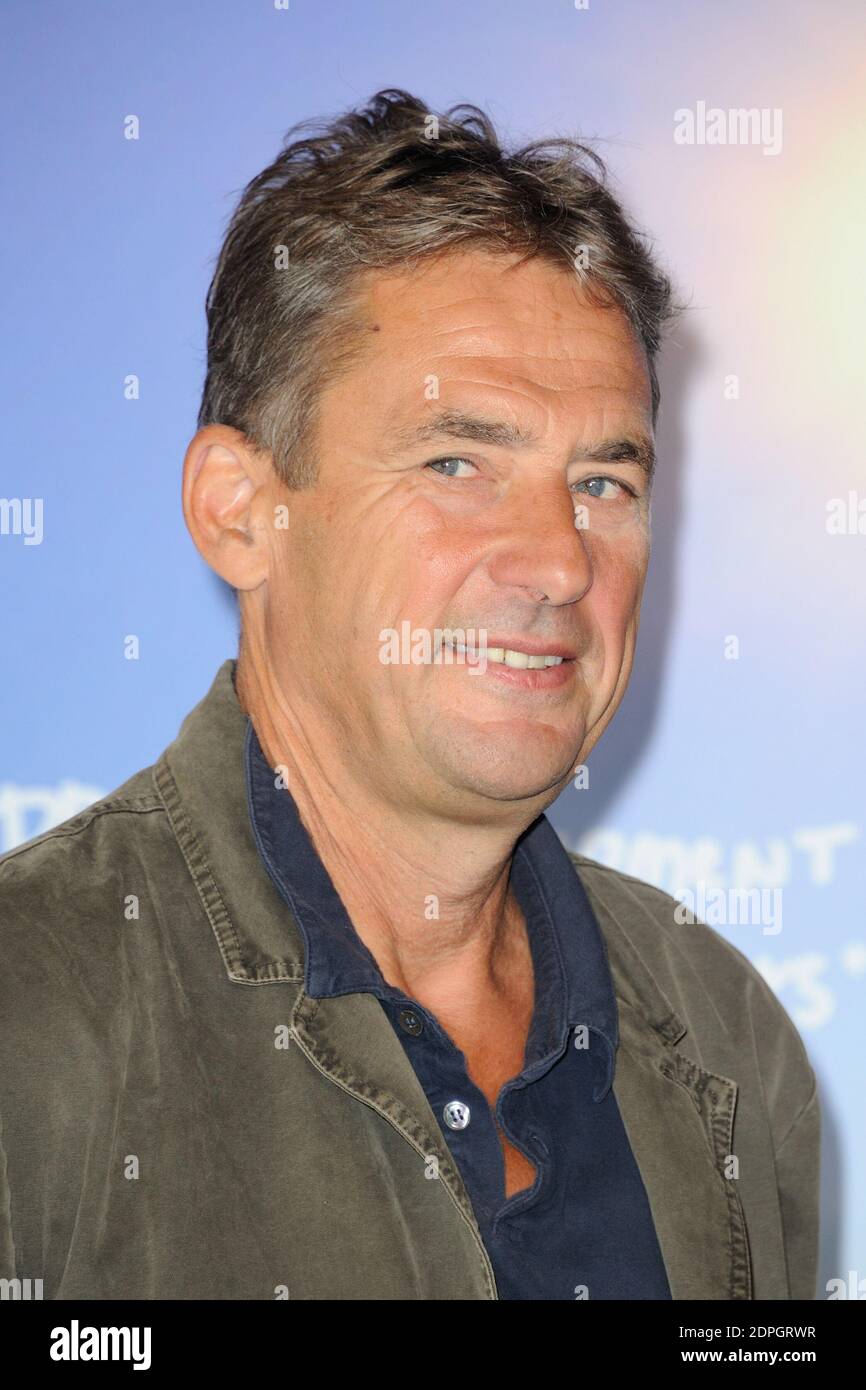 Tim Bevan posing at the photocall for the film Everest as part of the ...