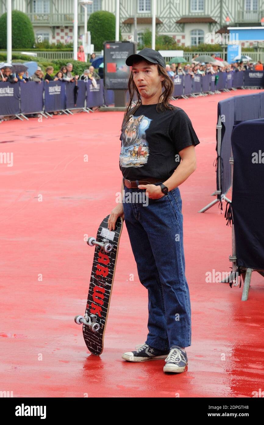 Jonathan Lambert arriving at the Knock Knock premiere as part of the ...