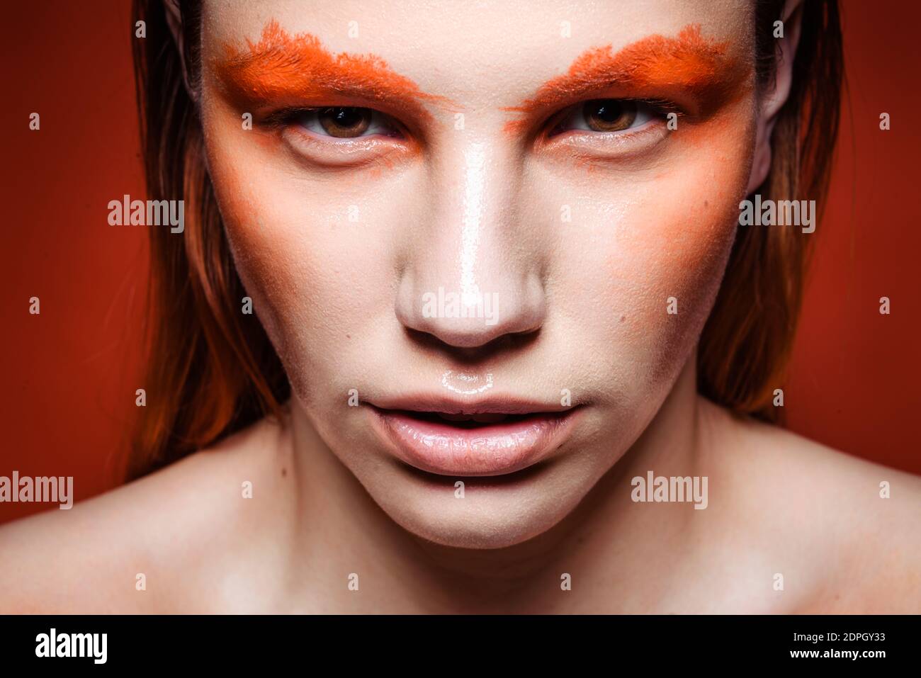 Orange Eyebrows High Resolution Stock Photography and Images - Alamy