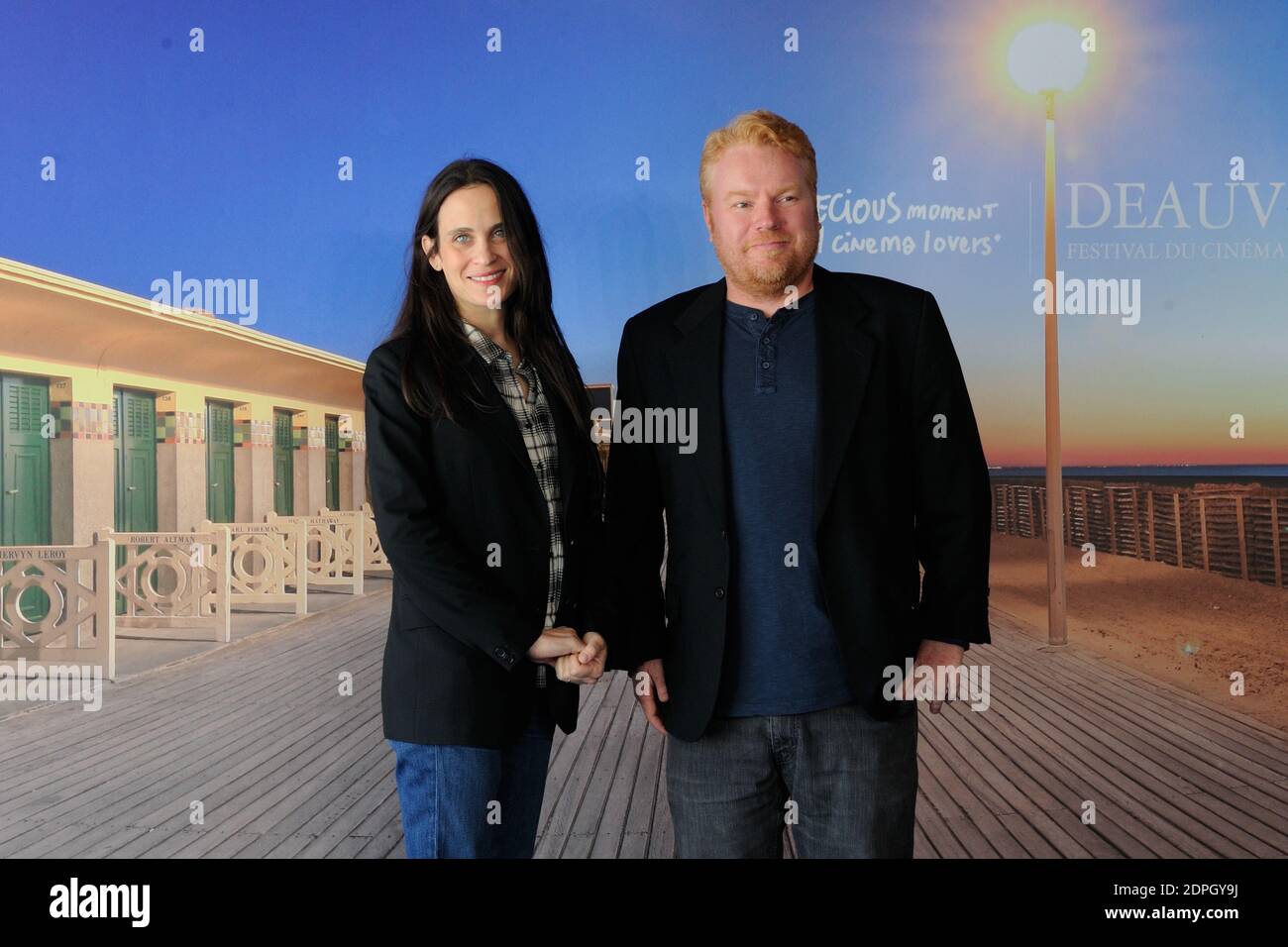 Amy Koppelman and Mike Harrop poses at the photocall for the film I ...