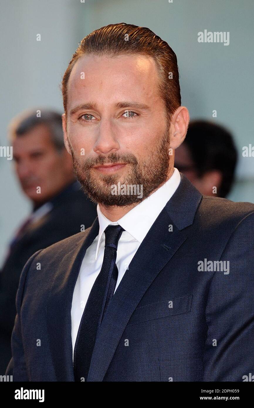 Matthias Schoenaerts attending the premiere for the film A Bigger ...