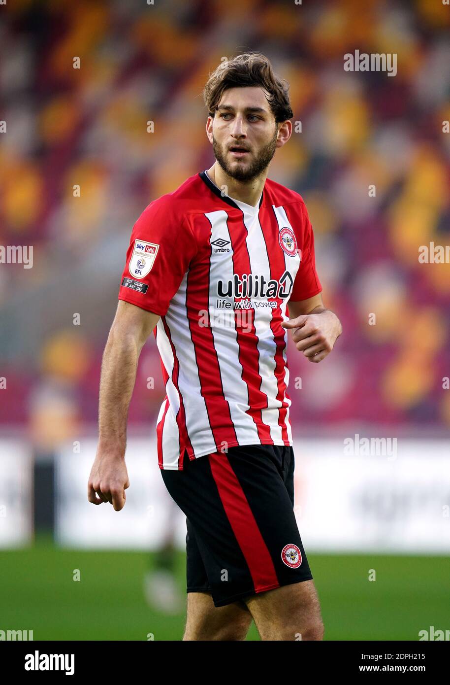 Brentford's Charlie Goode during the Sky Bet Championship match at ...