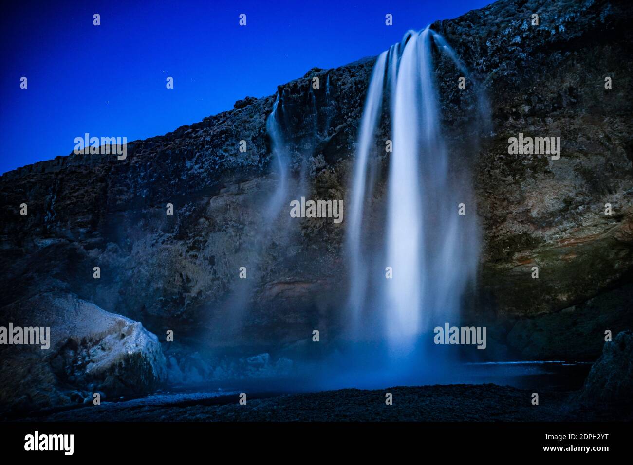 Waterfall Night High Resolution Stock Photography and Images - Alamy