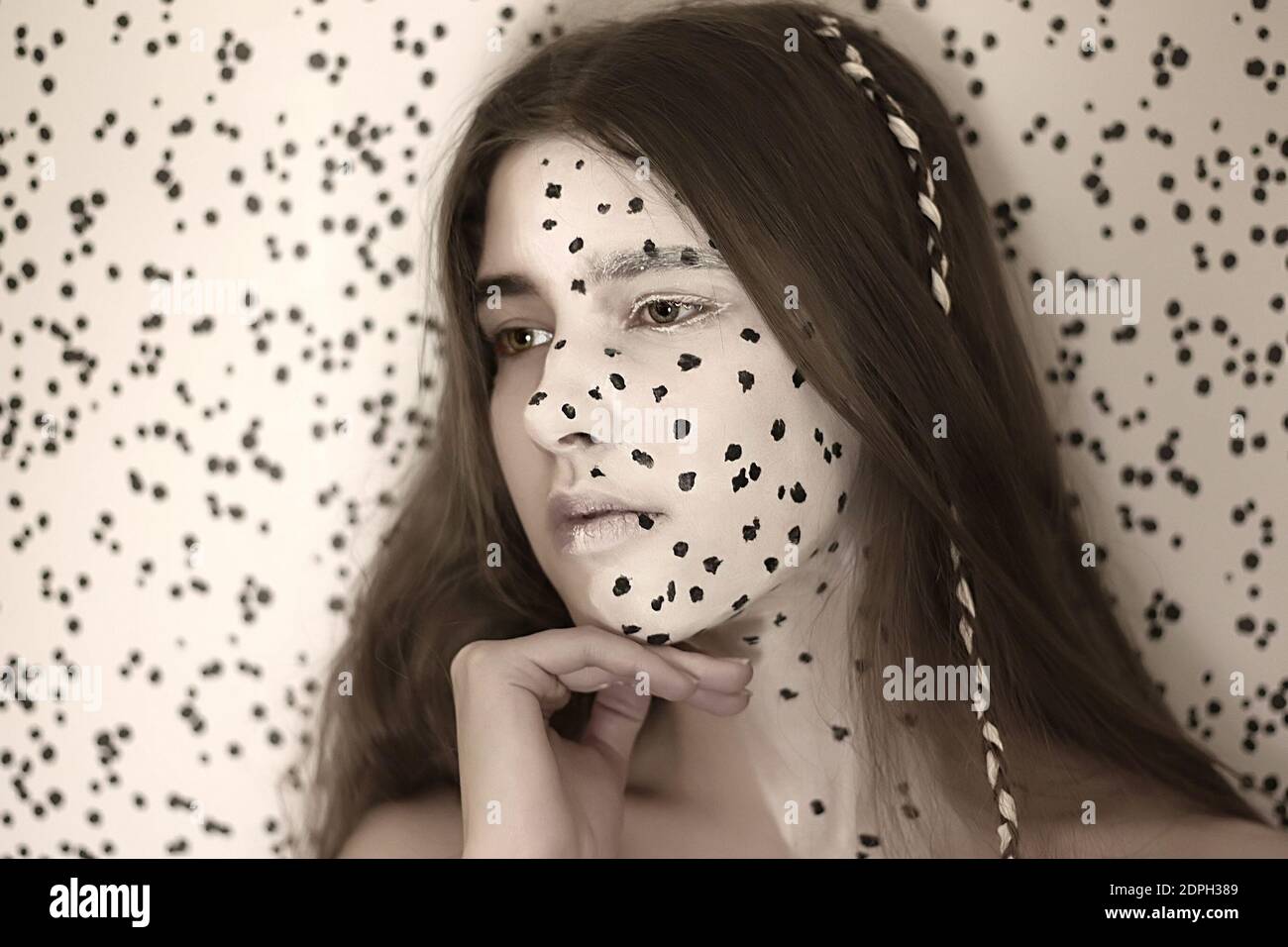 Person blends with background hi-res stock photography and images - Alamy