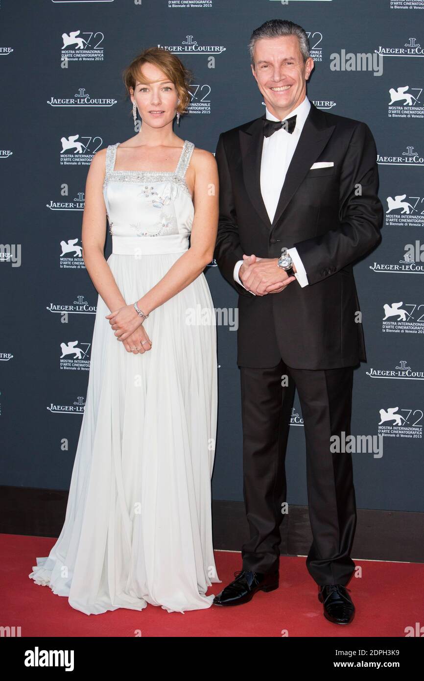 Cristiana Capotondi, Daniel Riedo at the Jaeger-LeCoultre gala night ...
