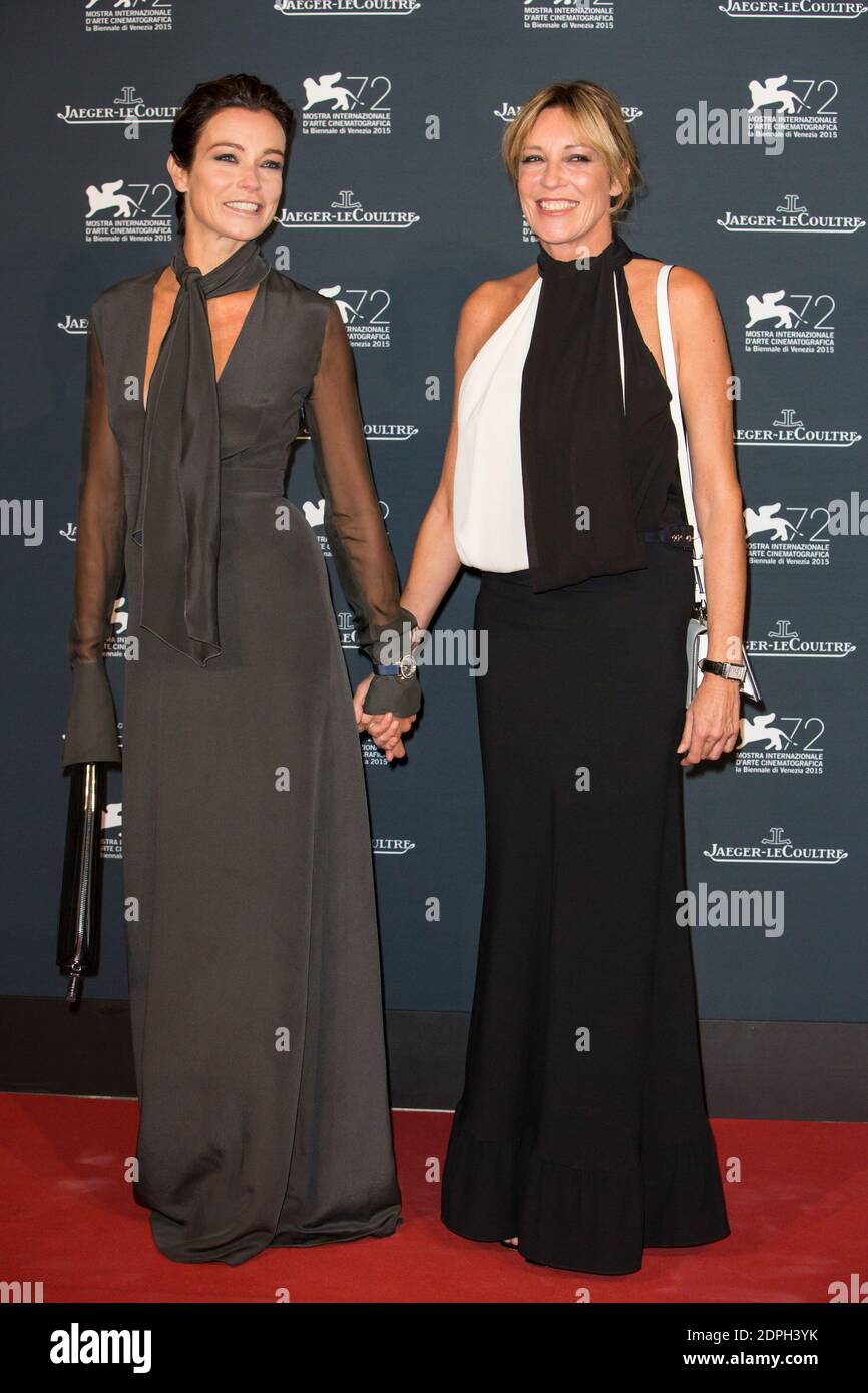 Italian actress Stefania Rocca with her sister Francesca Rocca at the ...