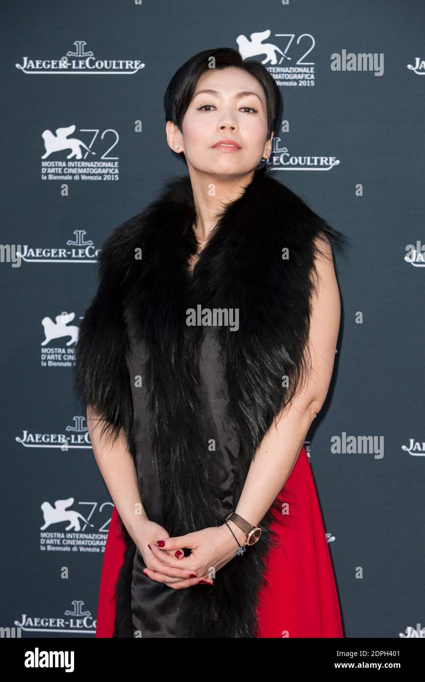 The singer Kit Chan at the Jaeger-LeCoultre gala night held at the ...