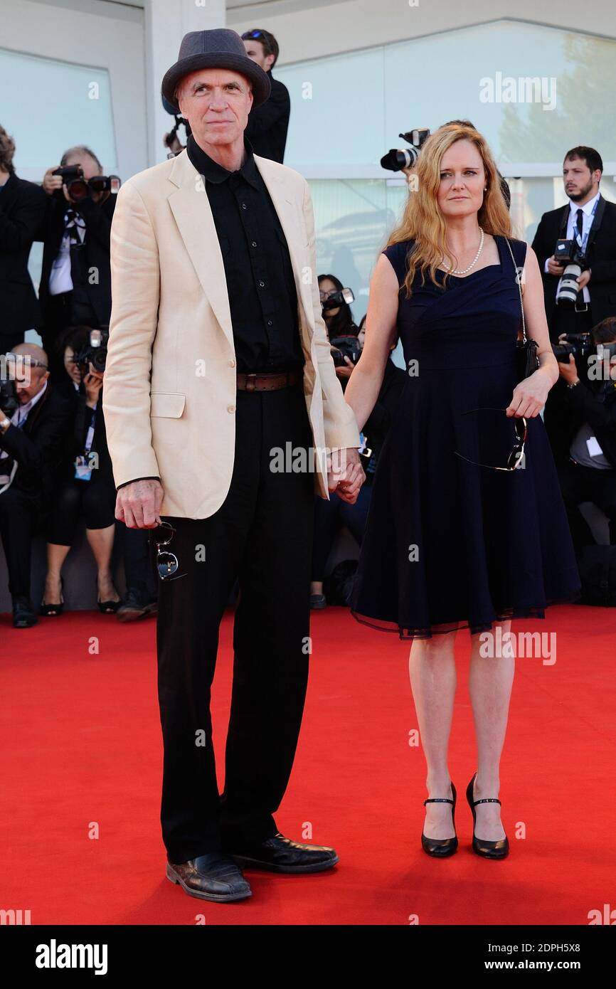 Tom Noonan and wife attending the 'Anomalisa' premiere during the 72nd ...