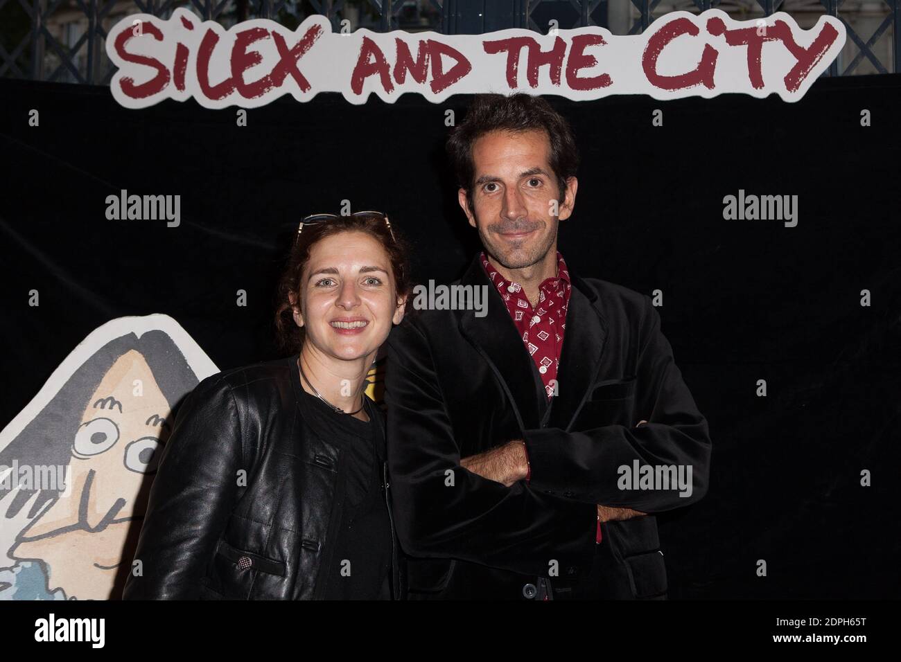 Jul attending a preview of Season 4 of the cartoon Silex and the City ...