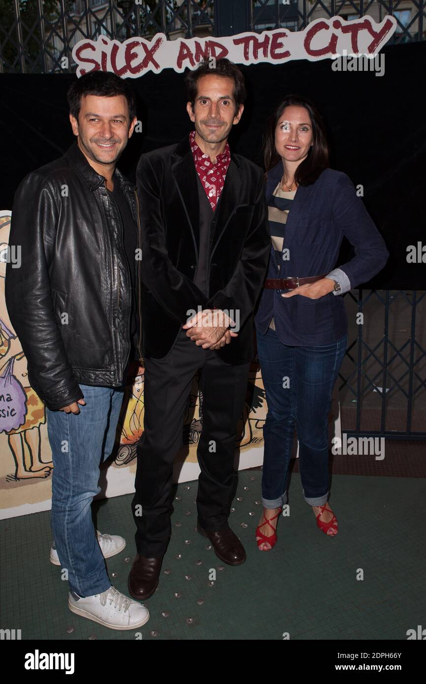 Mikael Guedj, Jul and Clelie Mathias attending a preview of Season 4 of ...