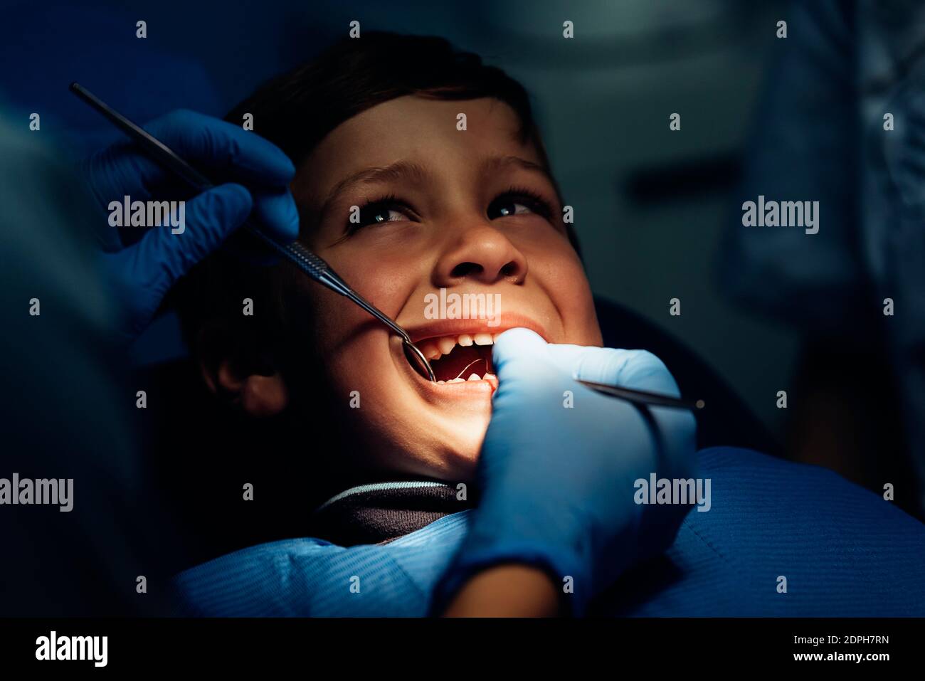 Dentist Boy In Surgery High Resolution Stock Photography and Images - Alamy