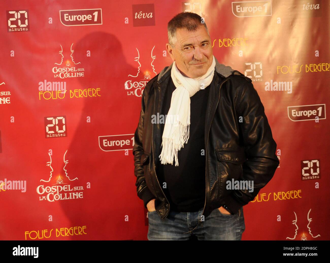 Jean-Marie Bigard arrive pour la générale de la comédie musicale ...