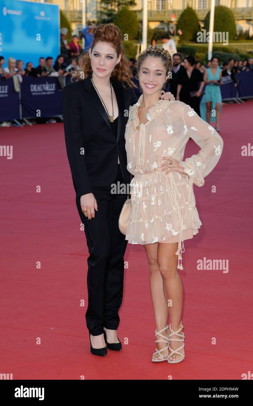 Rachelle Lefevre, Alice Isaaz arriving at the Ruth and Alex premiere as ...