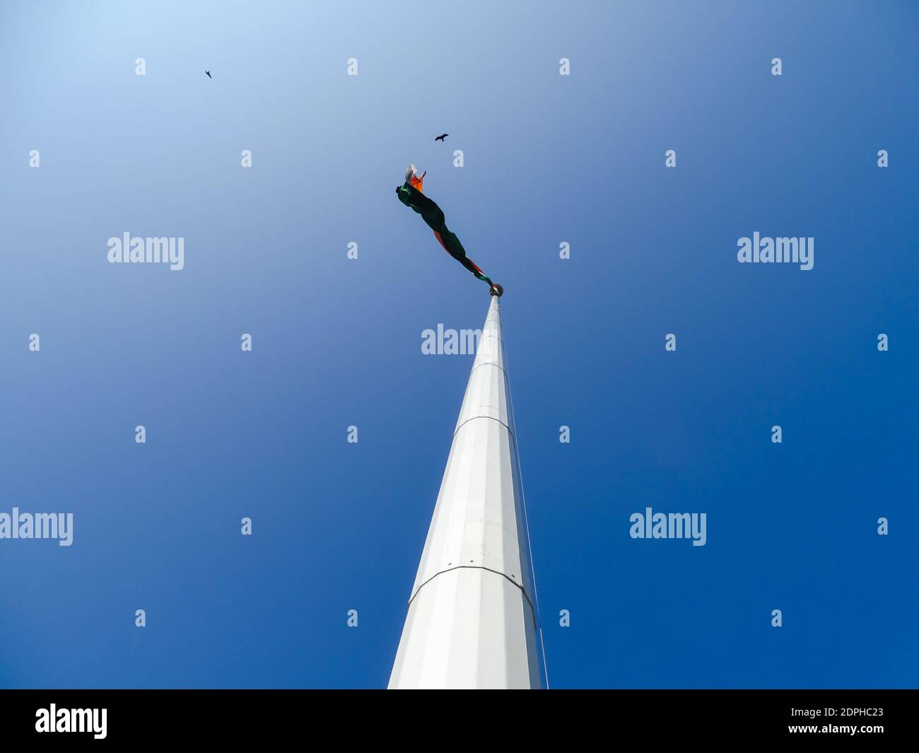Flag hoisted hi-res stock photography and images - Alamy