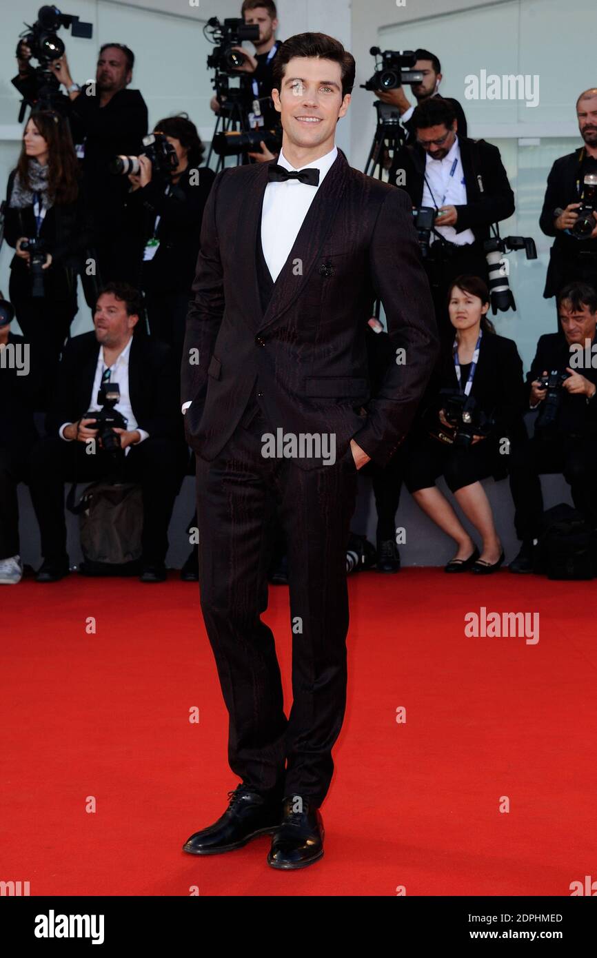 Roberto Bolle walking the red carpet as arriving at the closing ...