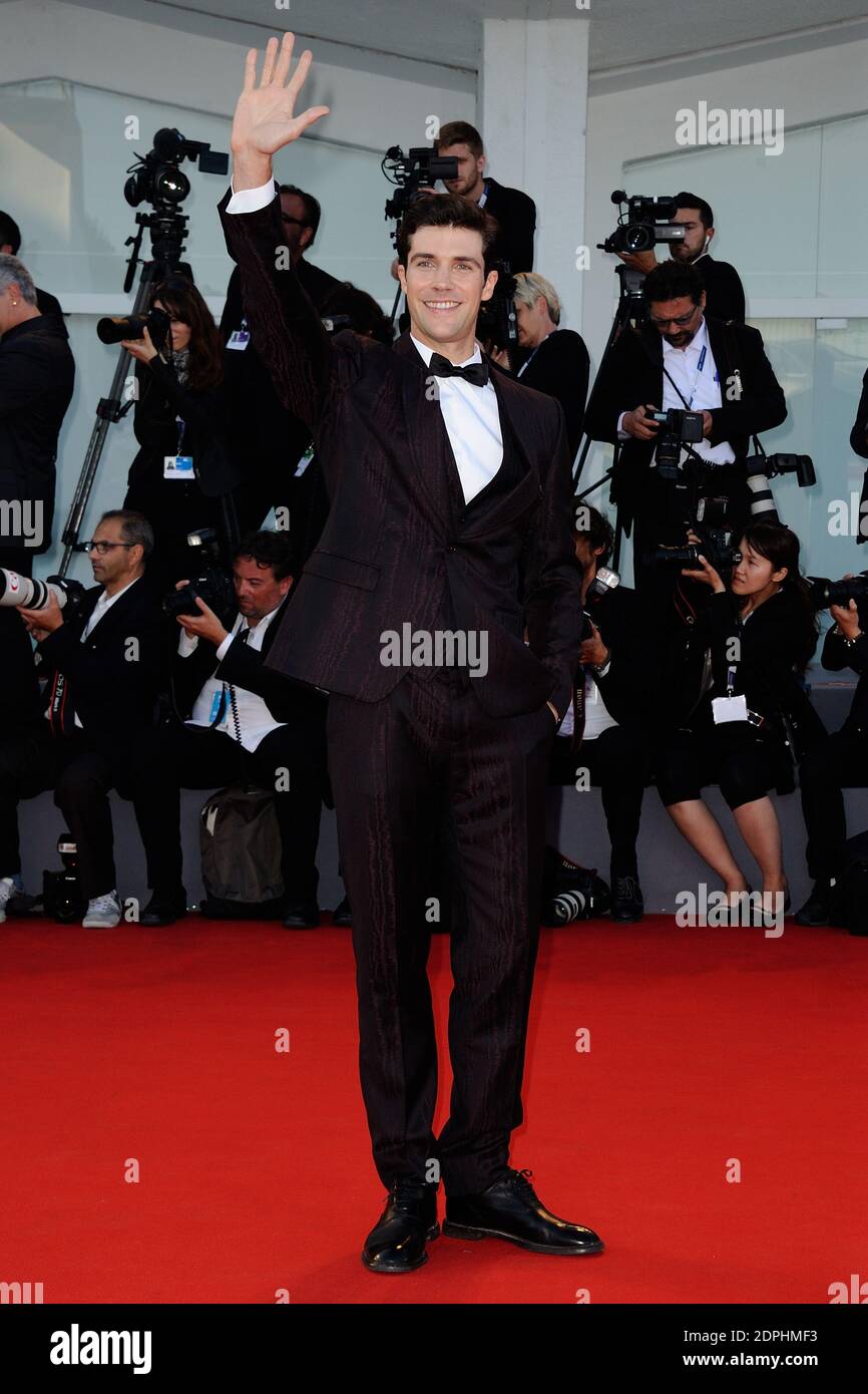 Roberto Bolle walking the red carpet as arriving at the closing ...
